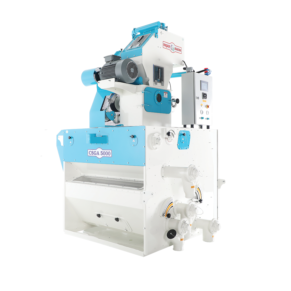 PADDY HUSKER AND ASPIRATOR